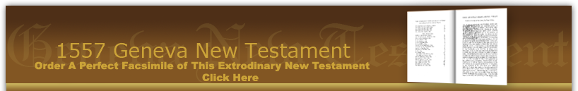 The Bible Museum - 1557 New Testament